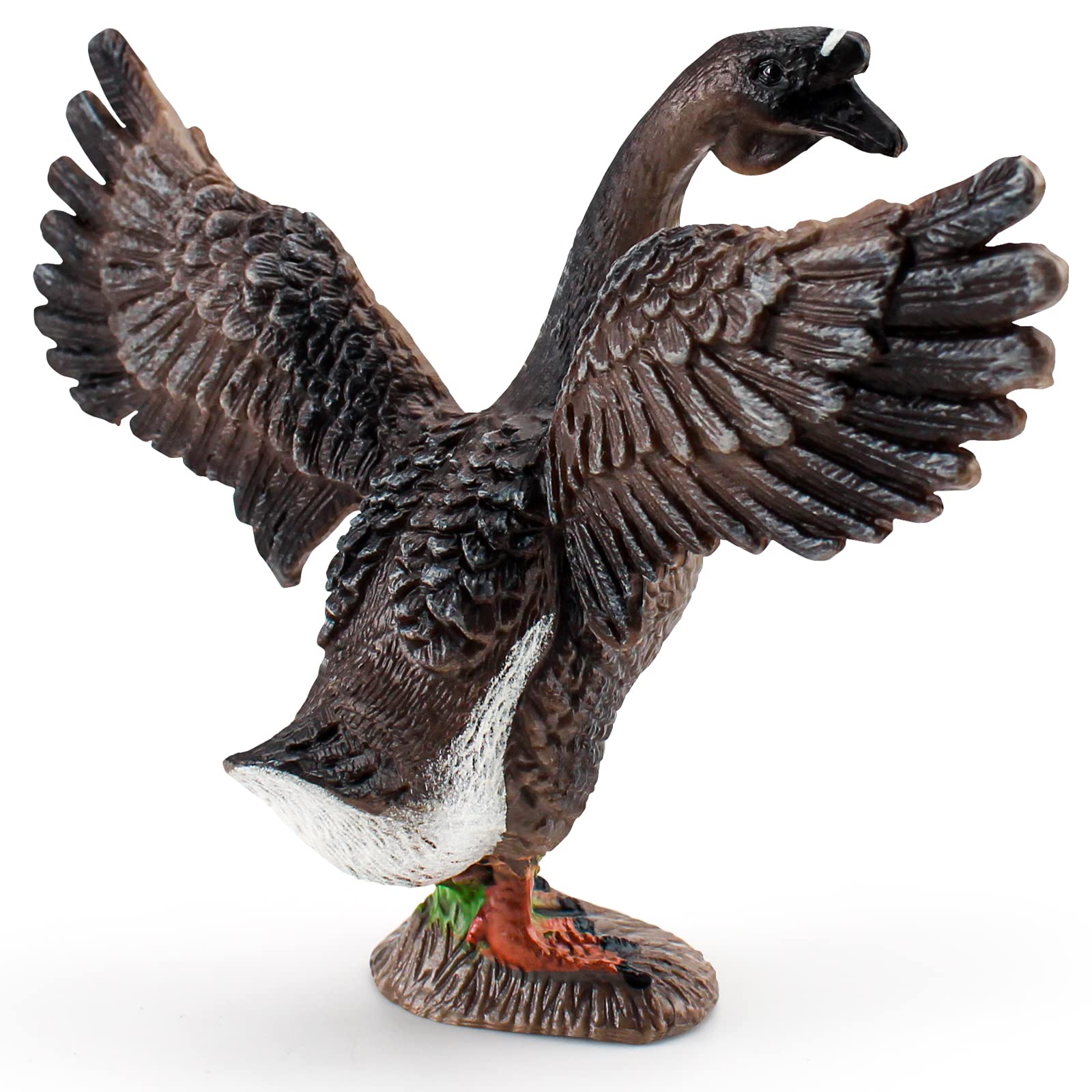 Amazon.com: LC JoyCre Goose Figurine Toy Farm Animal Figurines for ...