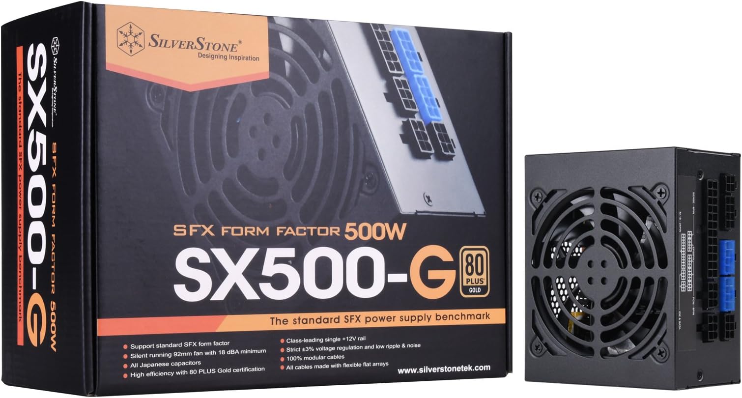 Amazon.com: SilverStone Technology 600W SFX Form Factor 80 PLUS GOLD ...