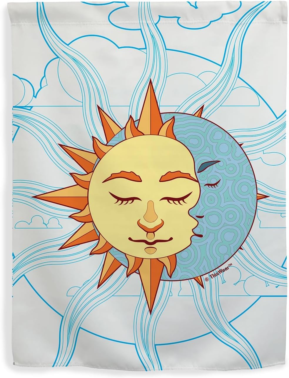 Amazon.com : Summer Solstice Flag Summer Solstice More Sun Than Moon ...