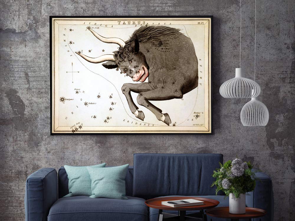 Amazon.com: TAURUS Art Print Horoscope Art Print Taurus Sign Taurus ...