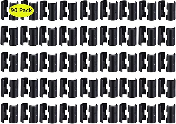 Amazon.com: 90Pack Wire Shelf Clips for 3/4 inch Post - 45Pairs of Wire ...