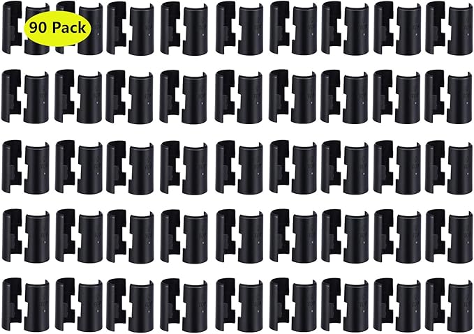 Amazon.com: 90Pack Wire Shelf Clips for 3/4 inch Post - 45Pairs of Wire ...