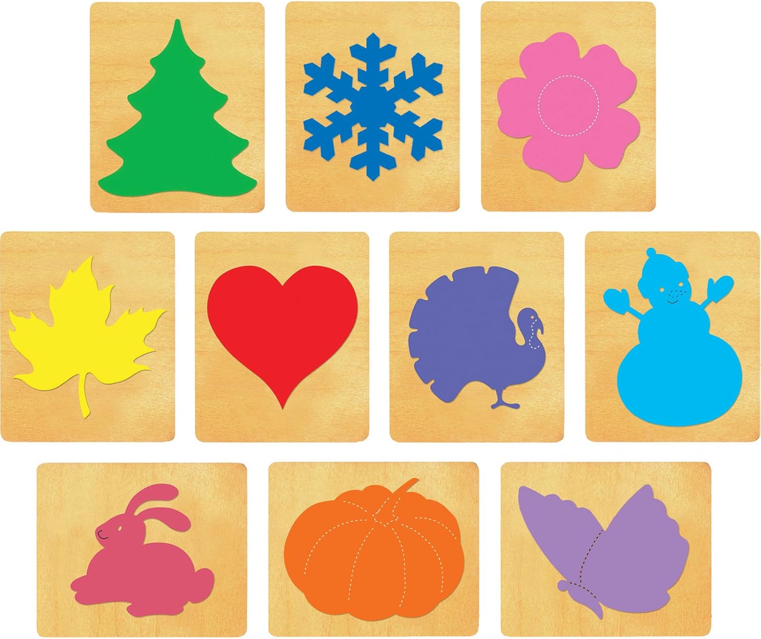 Amazon.com: Ellison SureCut Die Set 23771-LG, Holiday #2, 10 Pack, 5 7/ ...