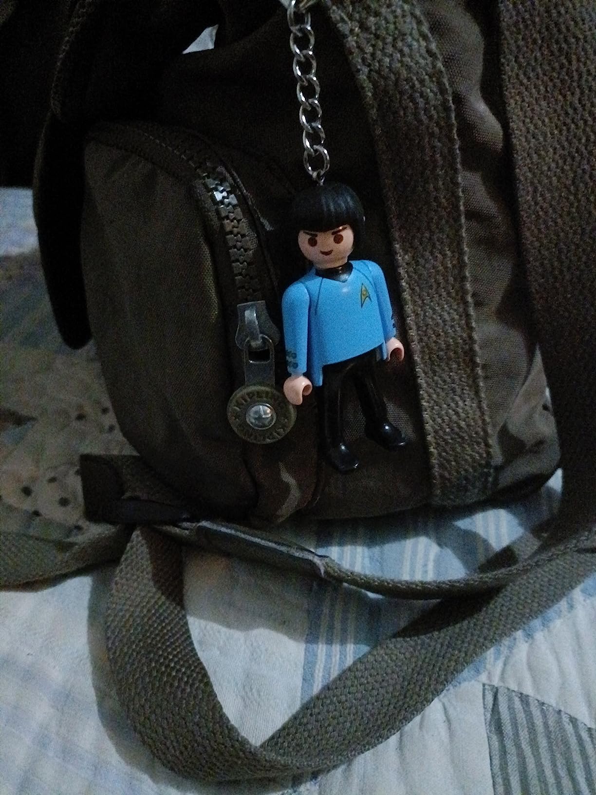 Playmobil 70644 Star Trek Mr. Spock Key Chain, Fun Imaginative Role ...