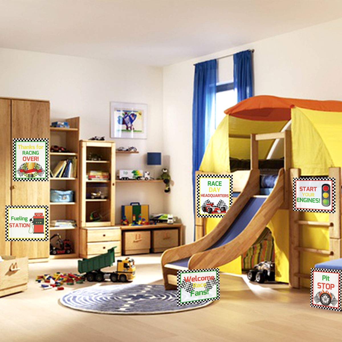 Race Car Accents Racing Cutouts Adventure for Classroom Bulletin Board ...