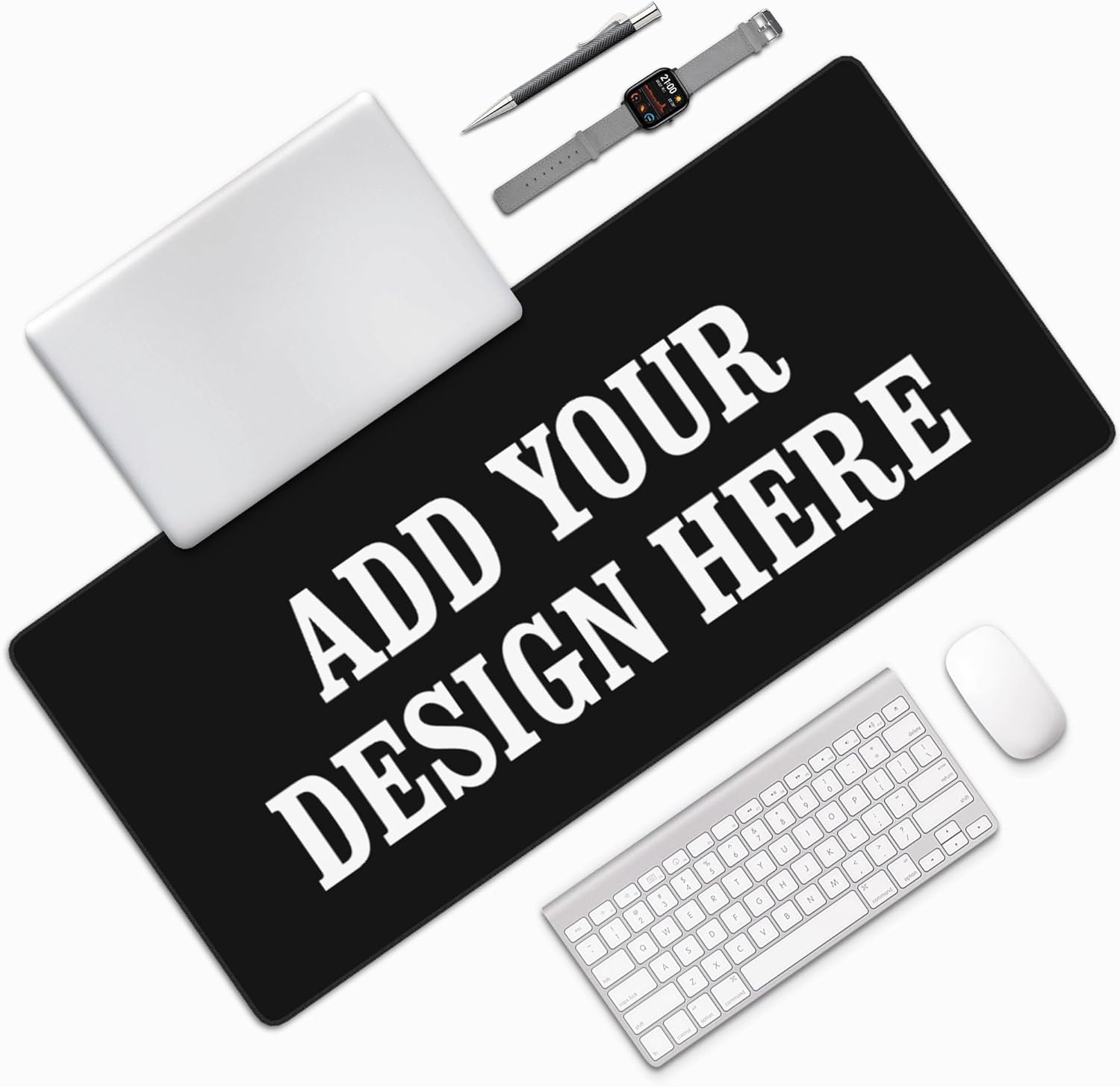 Amazon.com : OHORTEB Custom Desk Pad with Photo, Customized Image Text ...