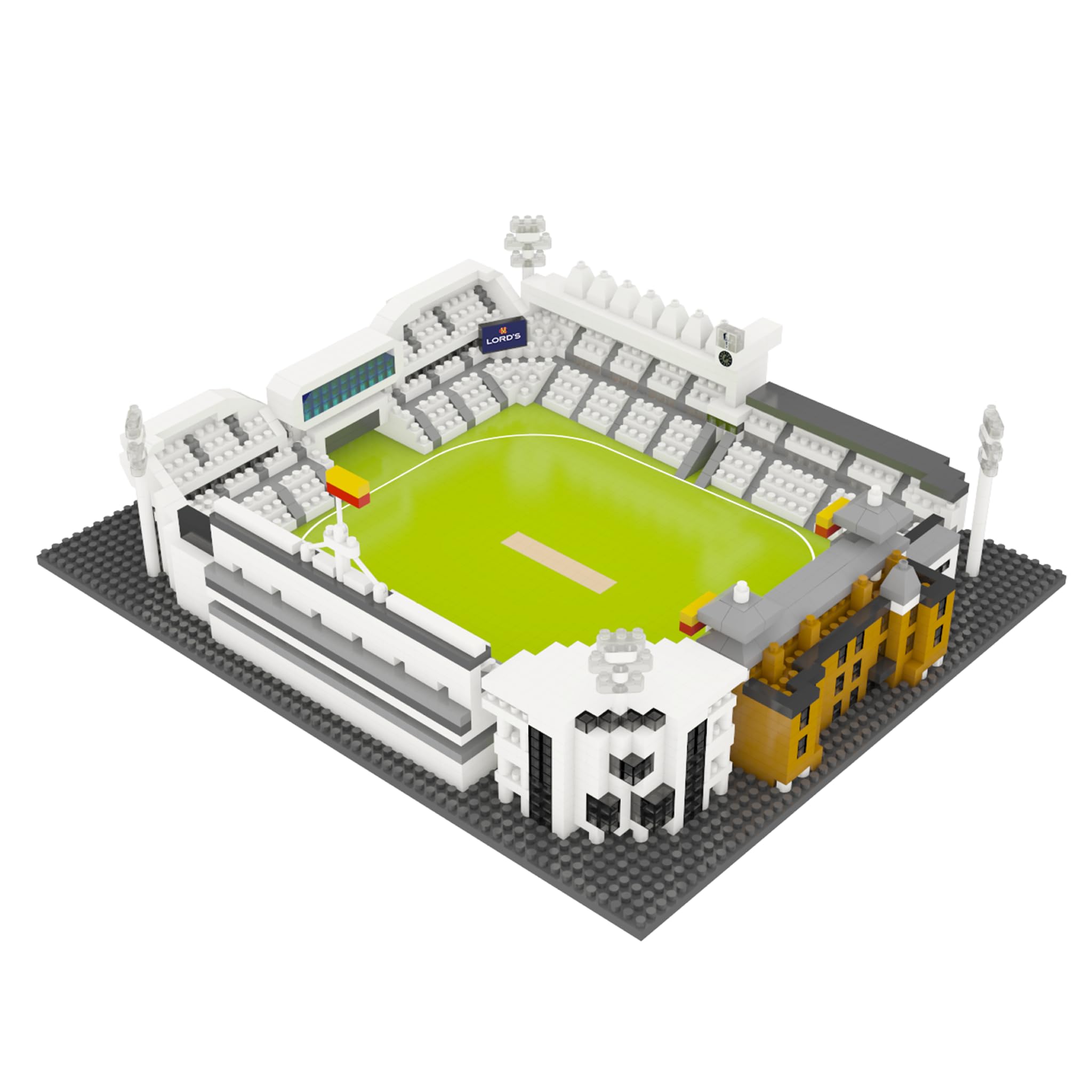 MICRODESIGNS Lord’s Cricket Ground Building Block Model (1742 pcs ...