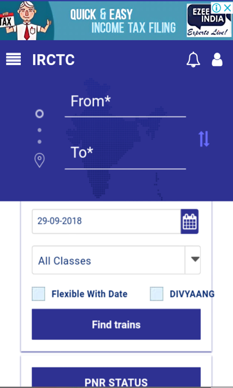 Train enquiry and ticket booking - App on Amazon Appstore