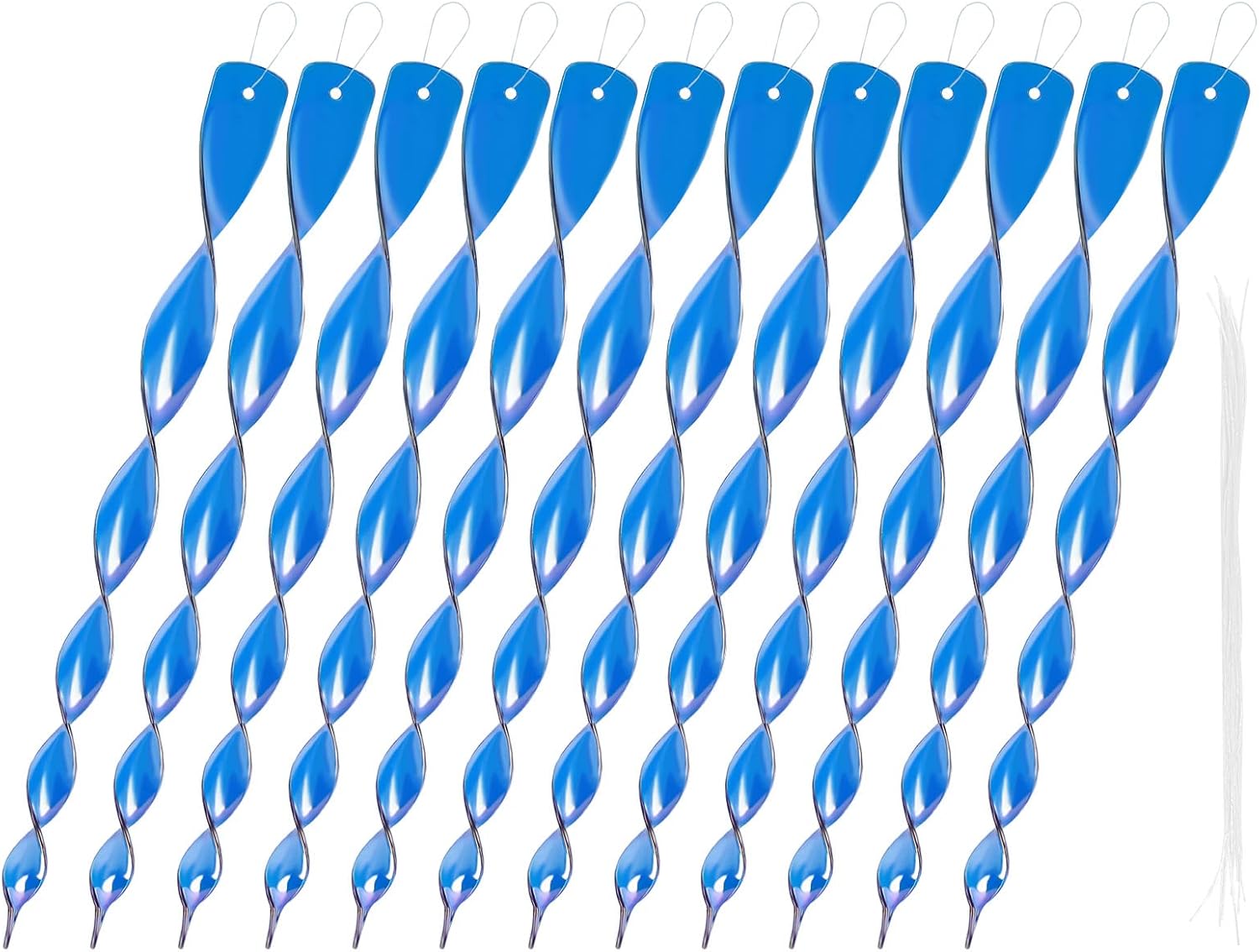 Amazon.com : GROWNEER 12PCS Spiral Reflective Bird Scare Devices, Bird ...