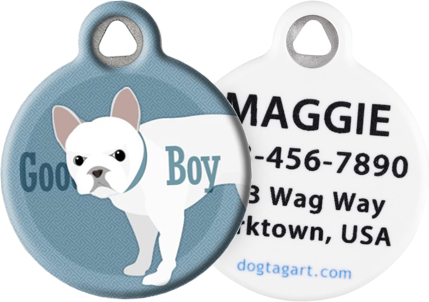 Dog Tag Art Shih Tzu – Etiqueta de identificación personalizada para ...