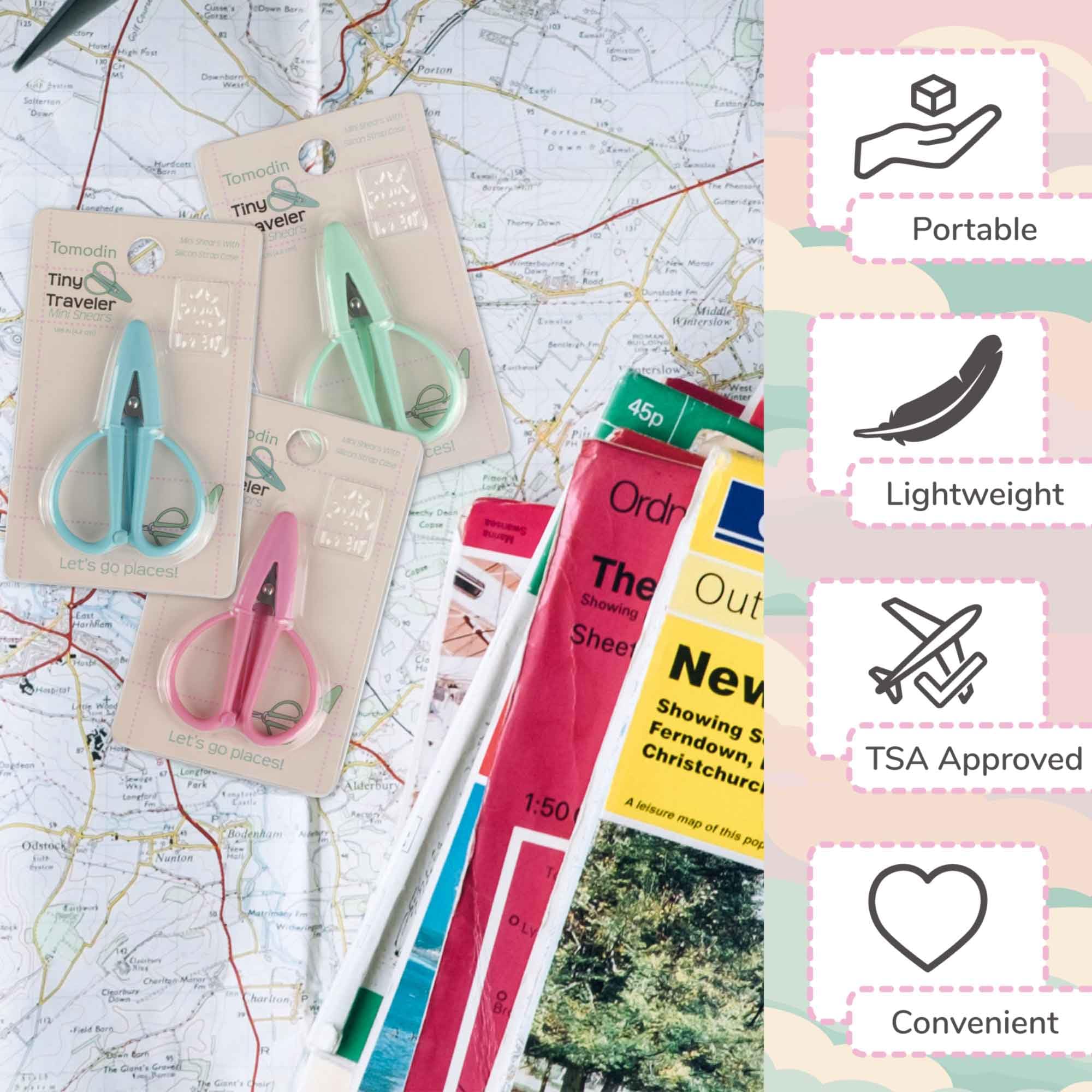 Snapklik.com : JubileeYarn Tiny Traveler Scissors - Portable Mini ...