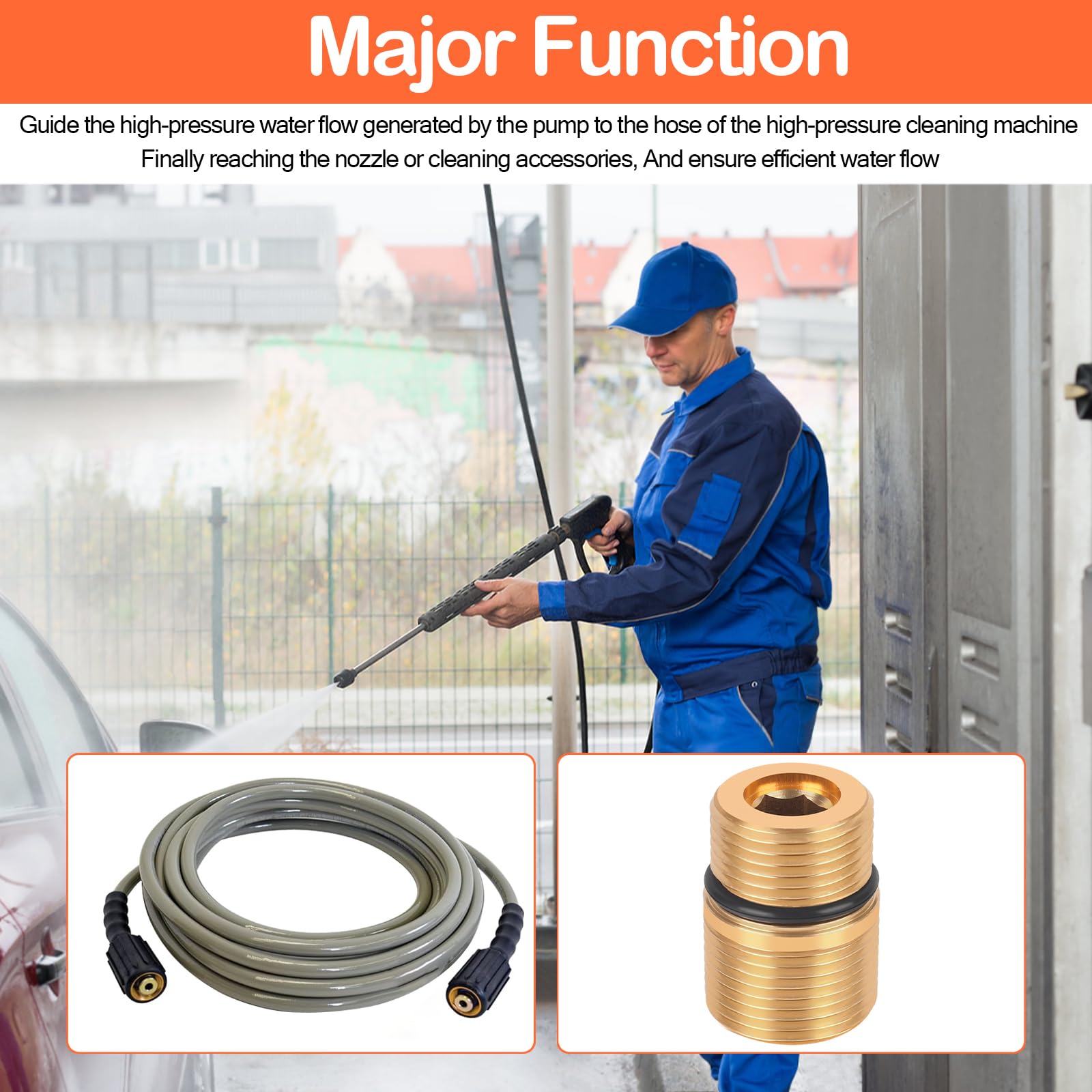 Snapklik.com : JIOTAR 7110264 Pressure Washer Pump Outlet Fitting ...