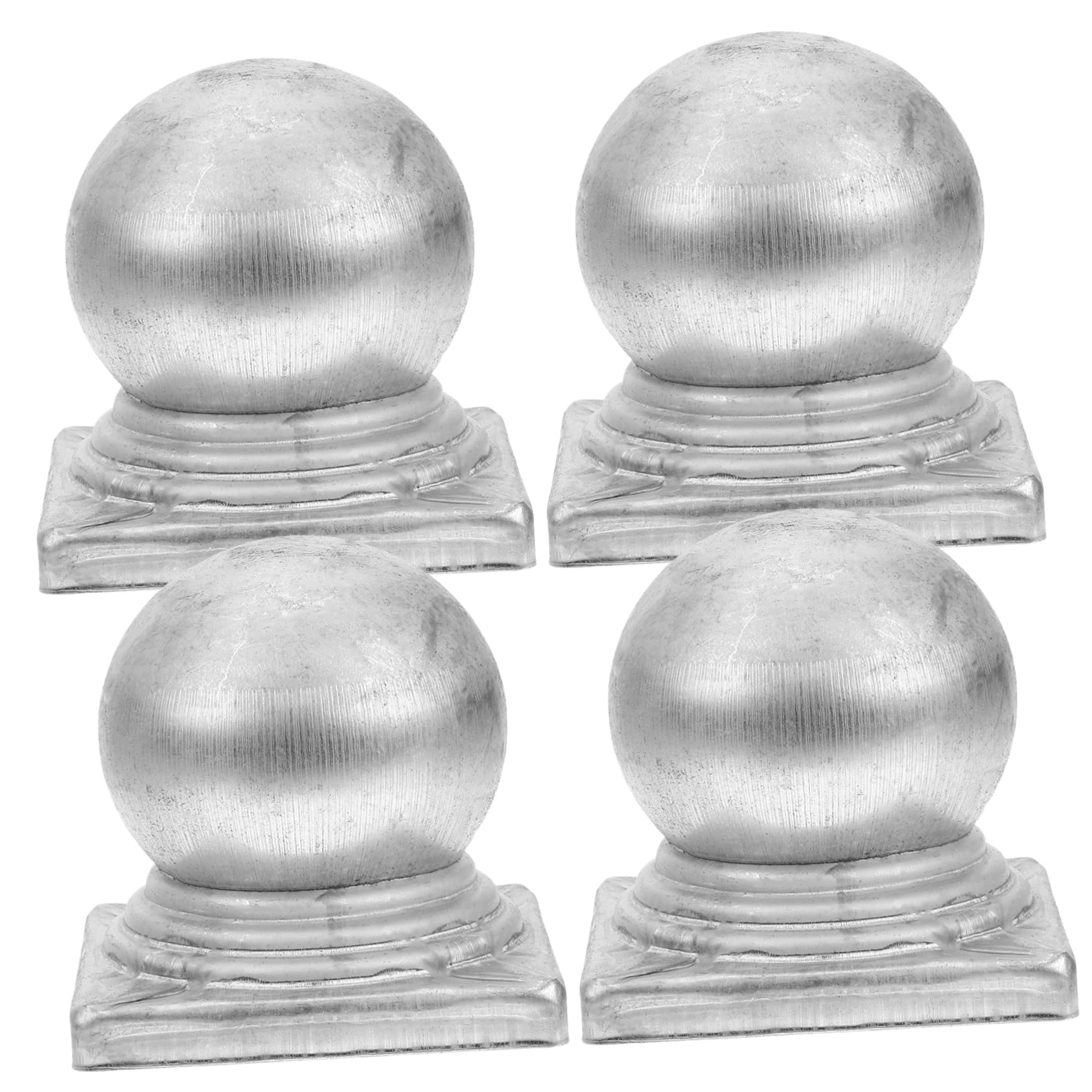 Round Finials For Fence Wooden Treated Post Finial Acorn Ball 50 75