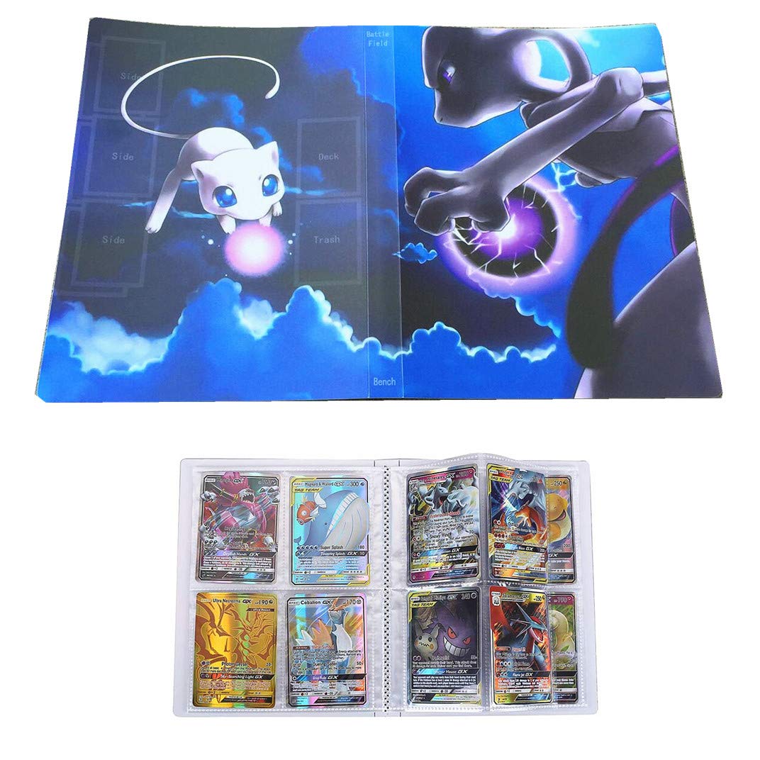 Uhippo Storage Album Compatible Pokemon Cards Cards Holder Compatible ...