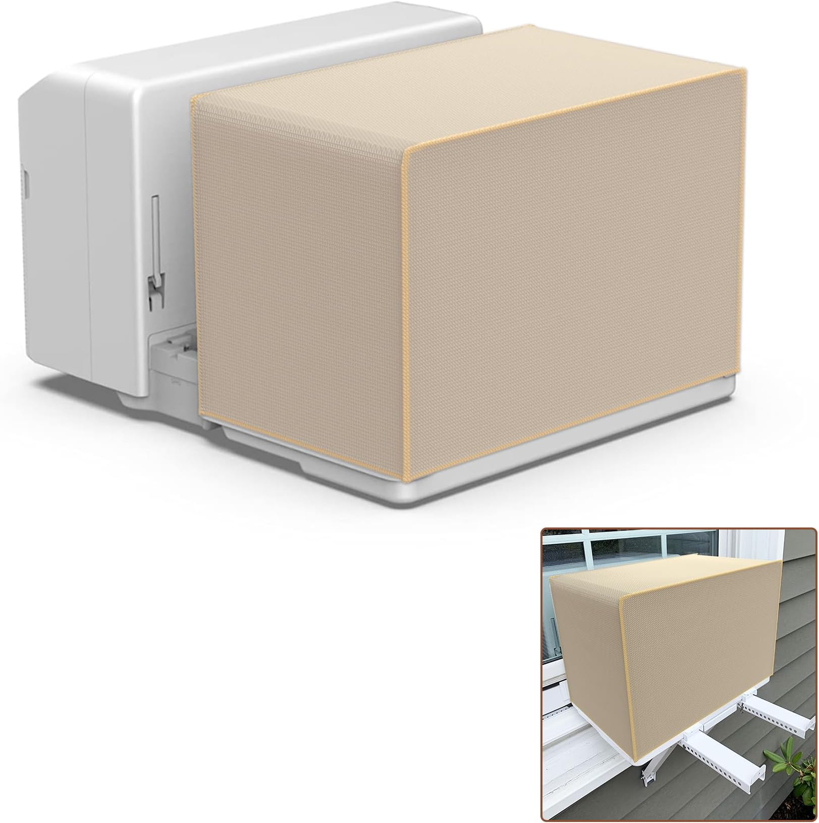 Amazon.com: BJADE'S Window AC Cover for U-Shaped Window Air Conditioner ...