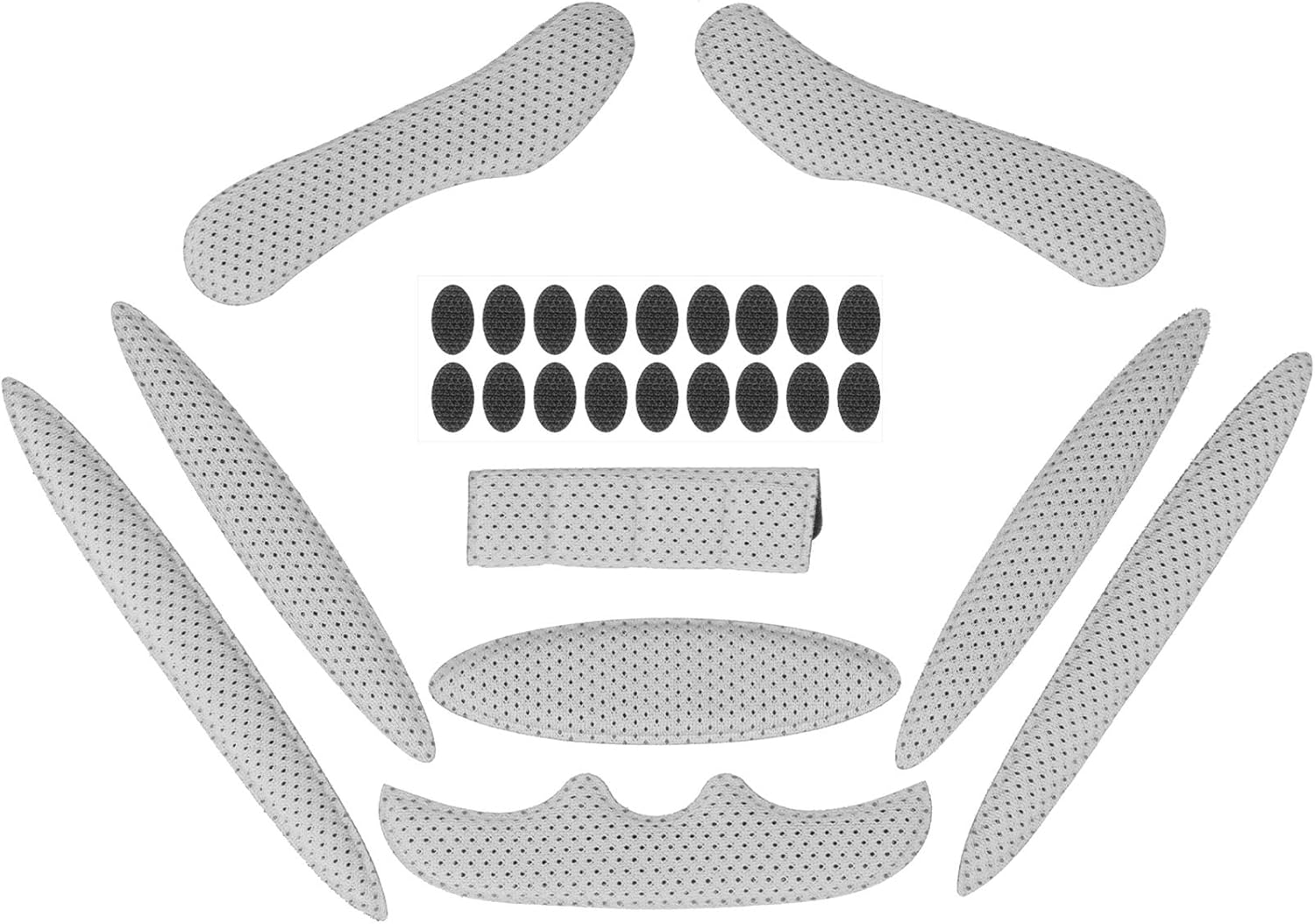 Himetsuya Helmpolster-Set für Fahrrad 1Satz, Universal-Schaumstoff-Pads ...