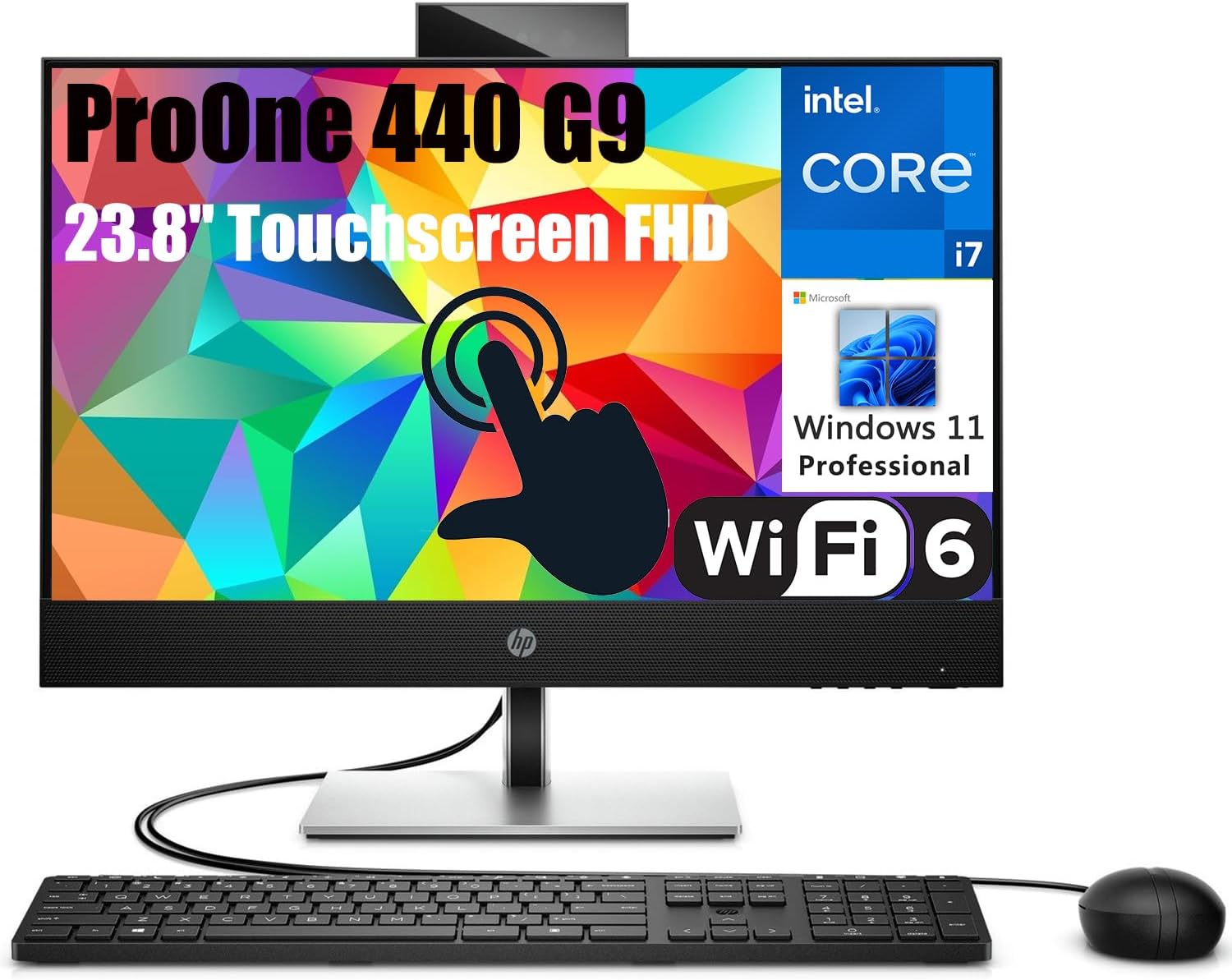 Amazon.com: HP ProOne 440 G9 AIO 23.8" Touchscreen FHD Business All-in ...