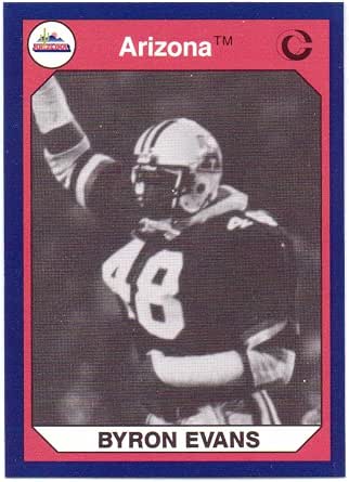 Byron Evans 1990 Arizona Wildcats Collegiate Collection Football Card ...