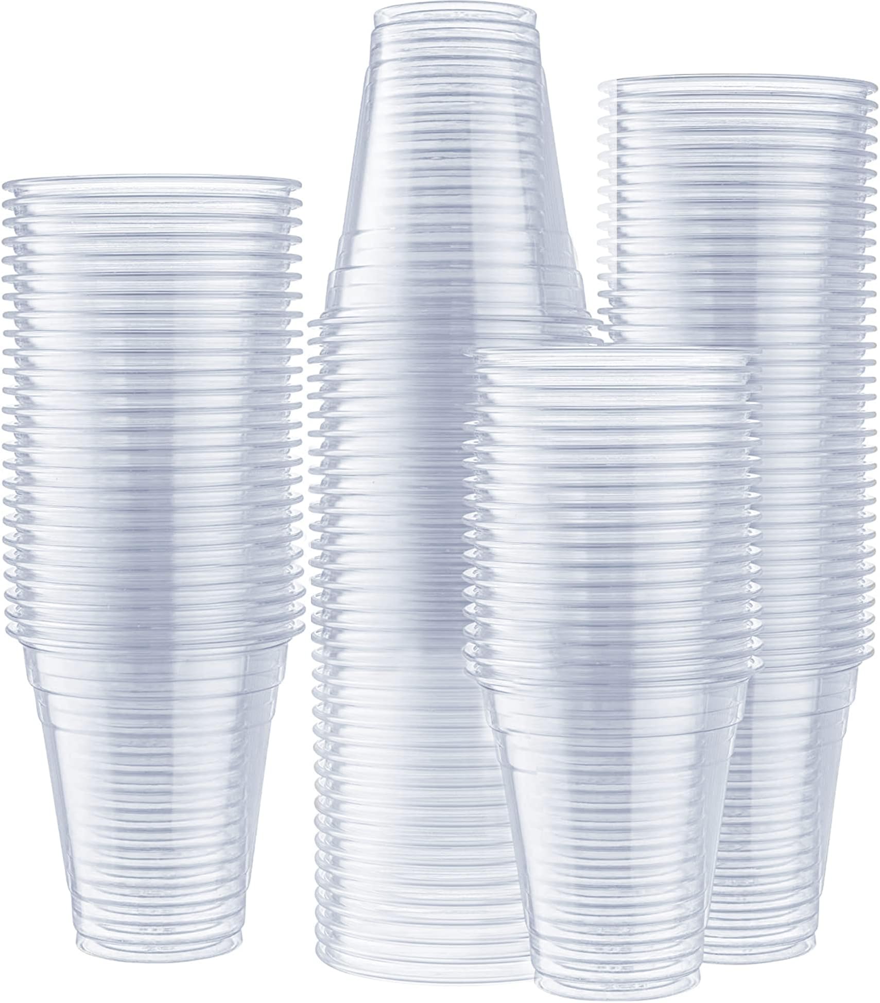 Plastic Half Pint Glass Clear (Pack of 50) 0510033, 280 milliliters : Amazon.co.uk: Home & Kitchen