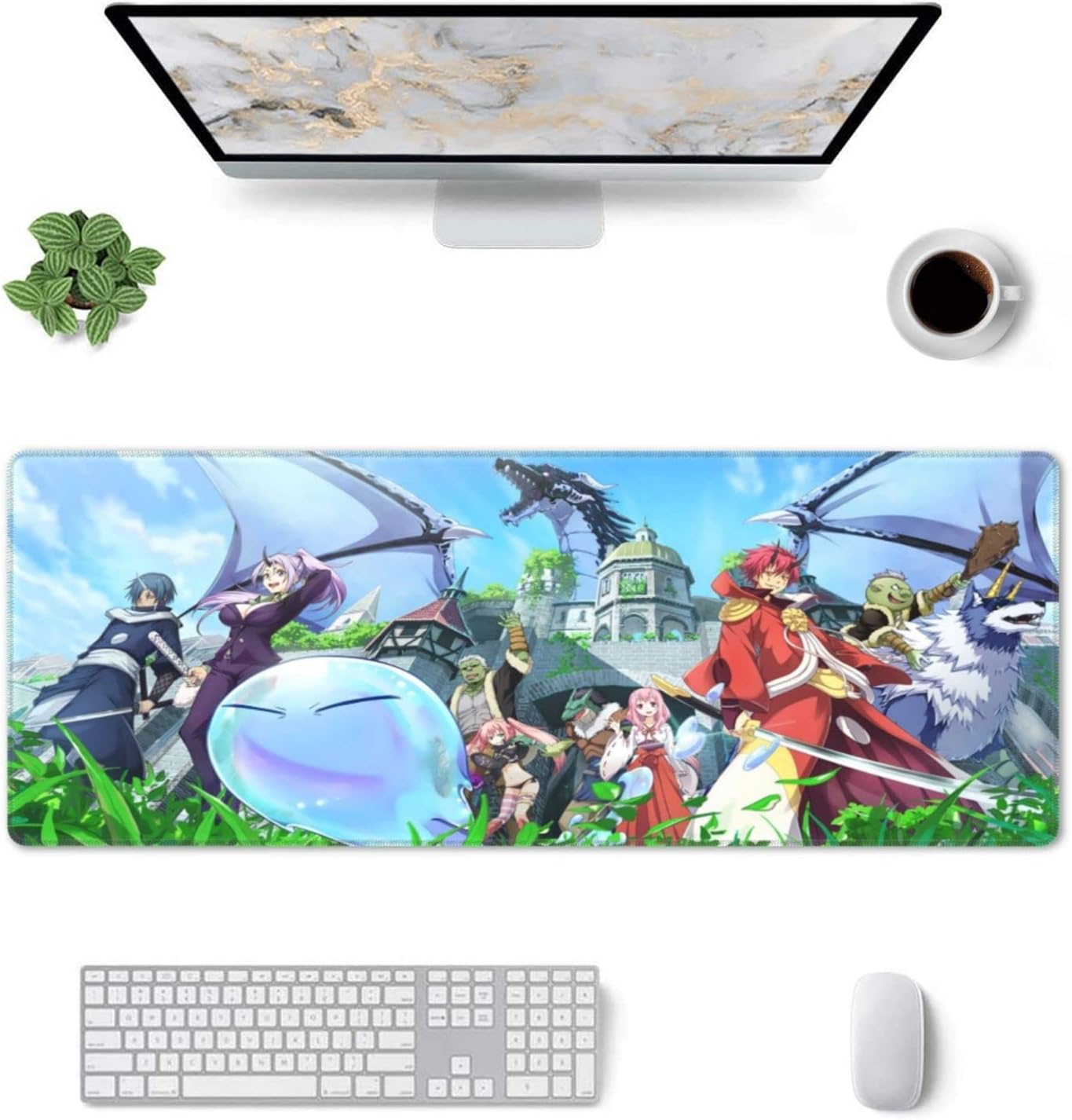 Anime That Time I Got Reincarnated as a Slime Mouse Pad Rimuru Tempest ...