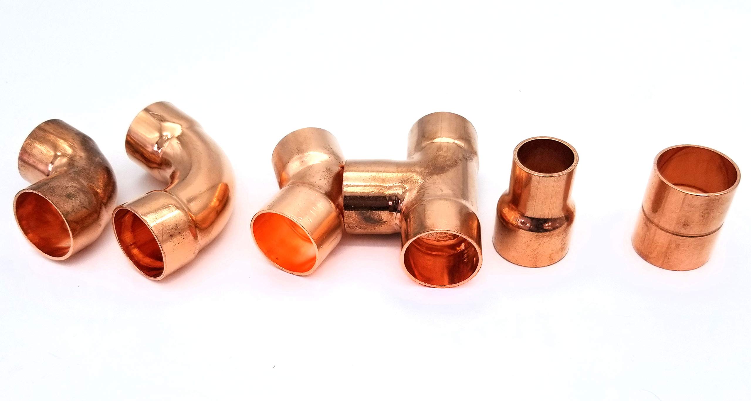 Snapklik.com : Copper Fitting 1 Inch (HVAC Outer Dimension) 7/8 Inch ...