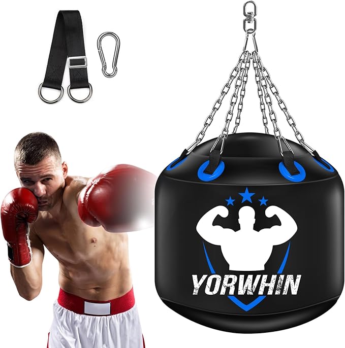 Amazon.com : Water Aqua Bag Heavy Punching Bag with Adjustable Metal ...