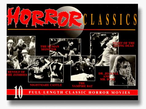 Horror Classics Collection: Amazon.co.uk: Horror Classics: DVD & Blu-ray