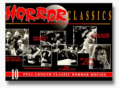 Horror Classics Collection: Amazon.co.uk: Horror Classics: DVD & Blu-ray