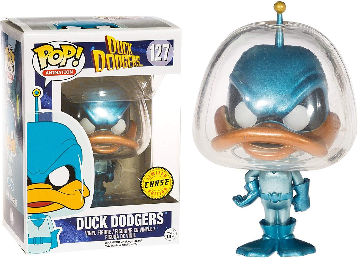 Amazon.com: Duck Dodgers (Chase Edition): Duck Dodgers x Funko POP ...