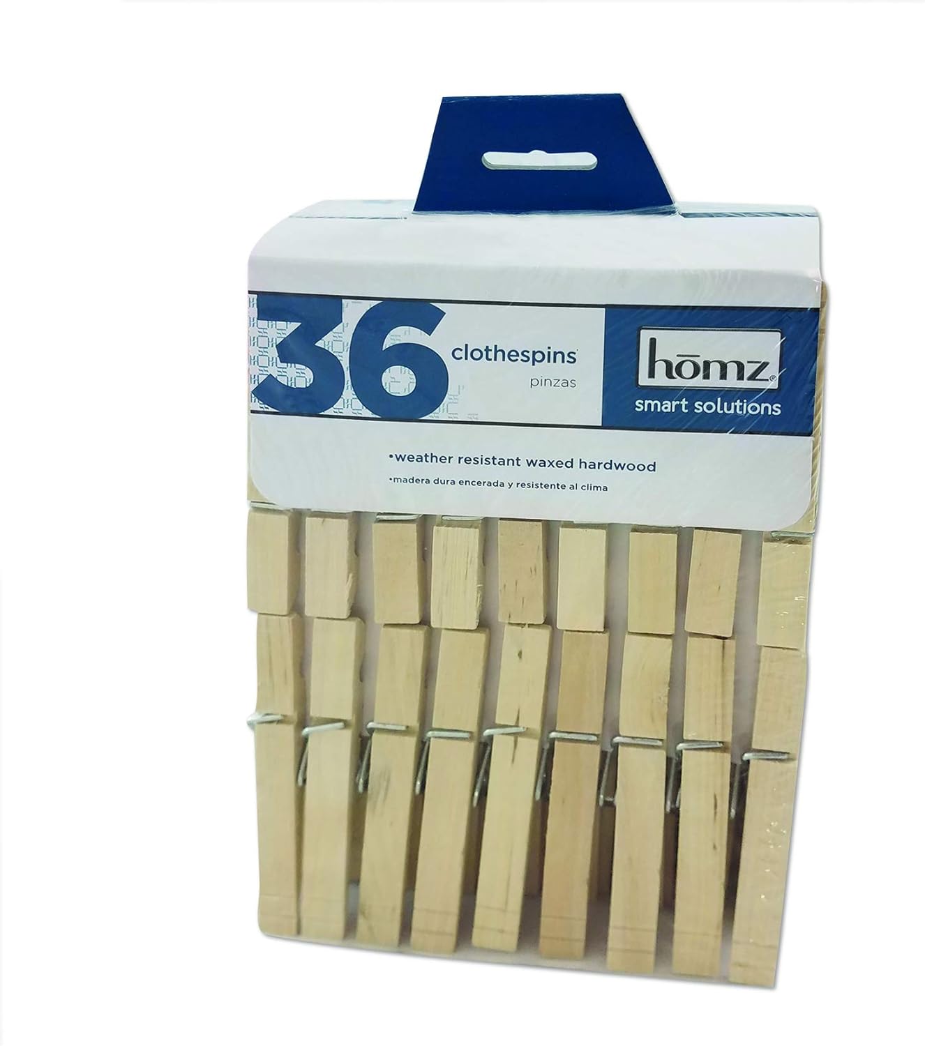 Homz 1220216 Pin para ropa madera natural – Yaxa Colombia