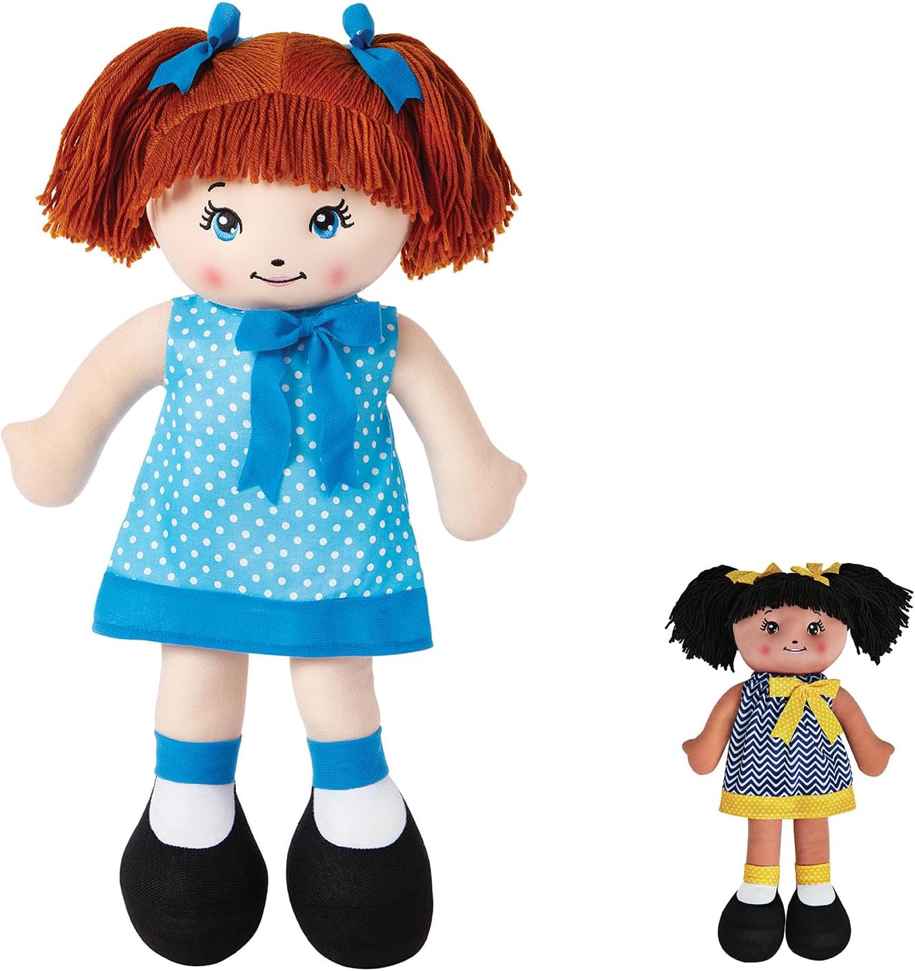 Amazon.com: LOVE & HUG 17" Huggable Soft Doll | Stuffed Plush Doll with ...