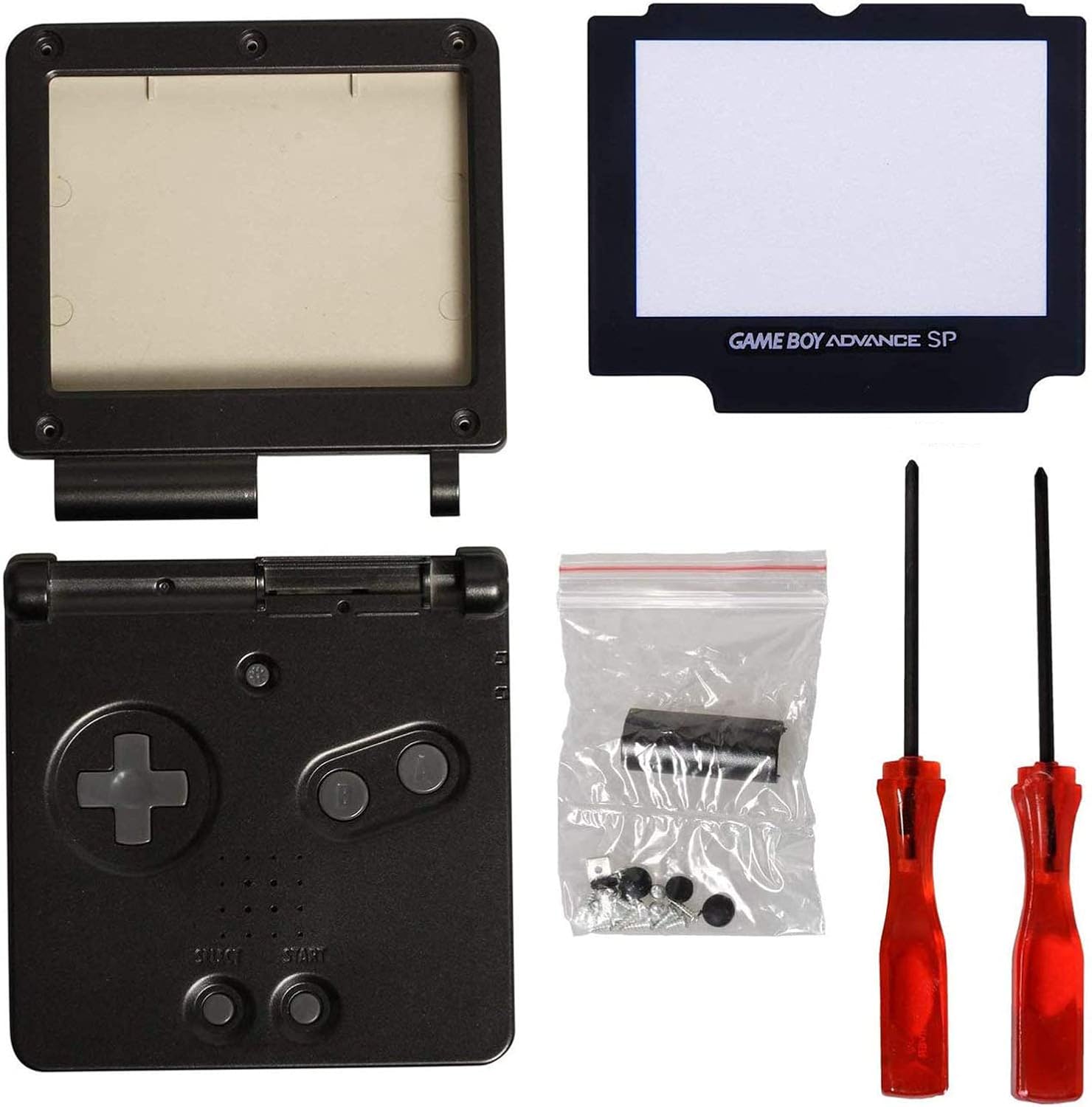Amazon.com: Timorn Full Parts Housing Shell Pack Replacement for GBA SP ...