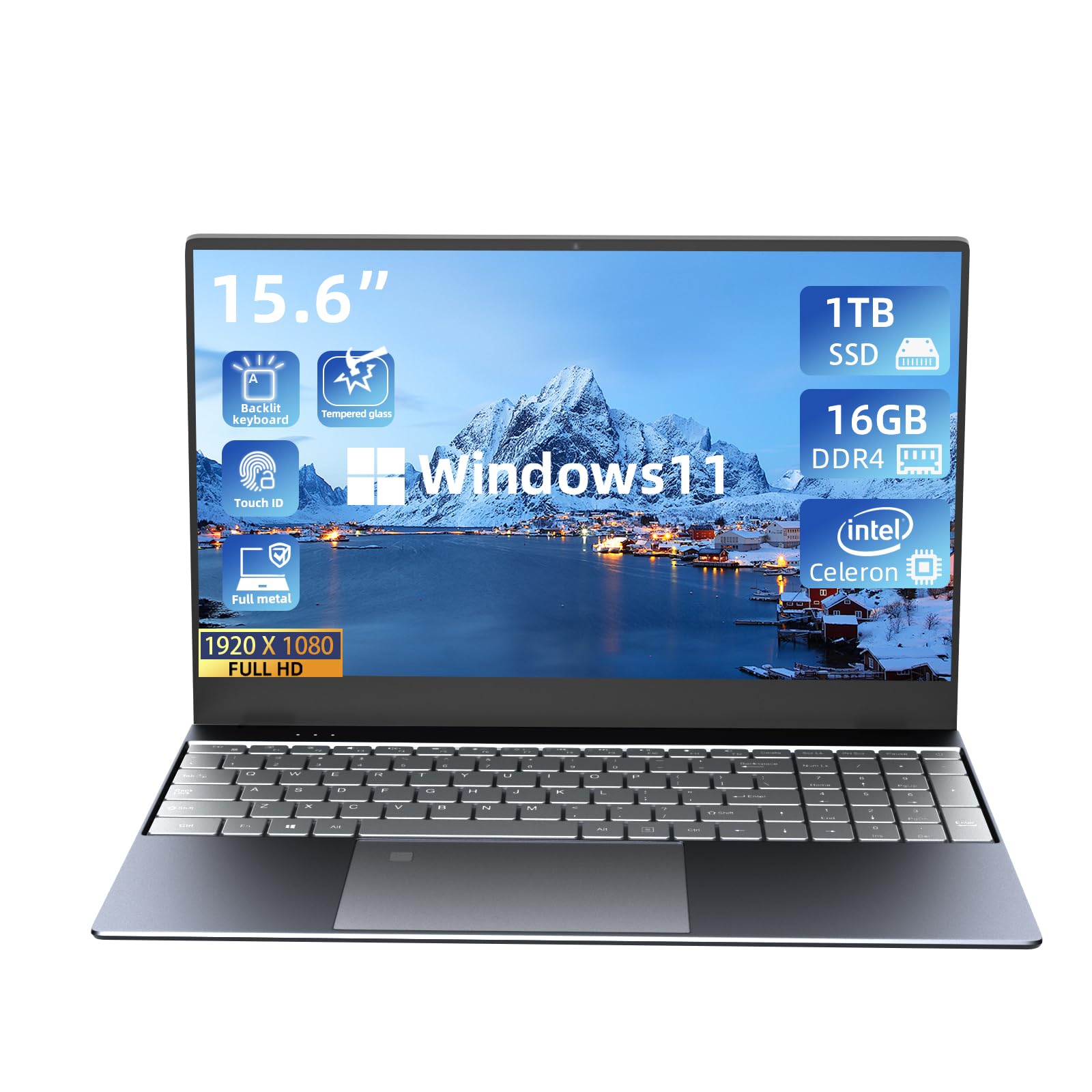 Snapklik.com : Windows 11 Laptop, 15.6 Inch Intel N5095 2.9 GHz 15W ...