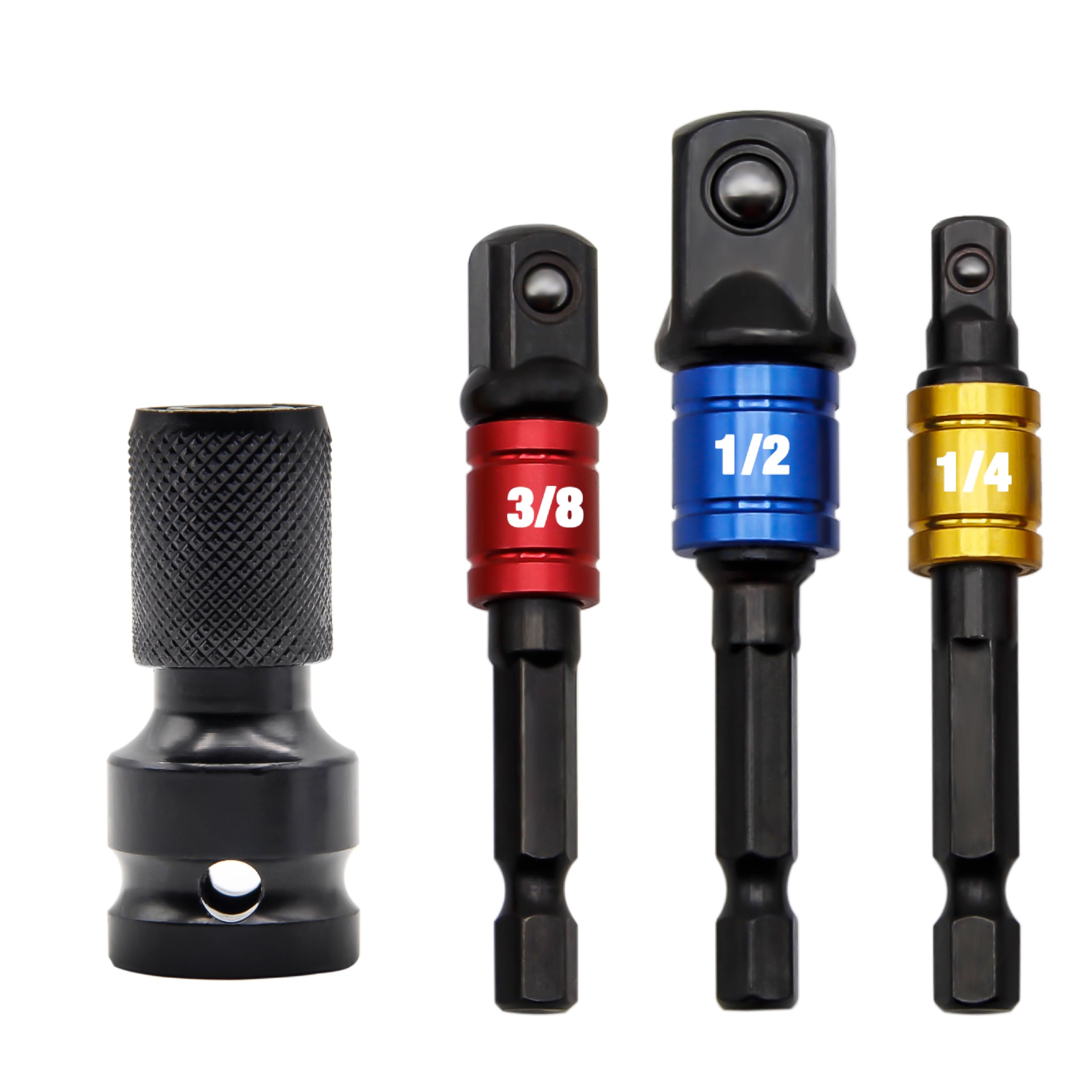 Amazon.com: FiLwW 1/2-Inch Drive to 1/4-Inch Hex Drive Quick Change ...