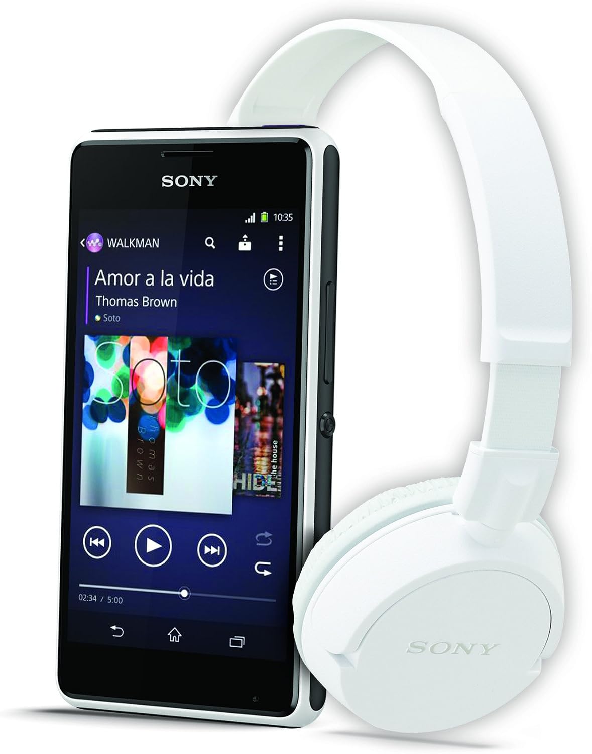 Sony Xperia E1 Smartphone USB/Bluetooth Android 4.2 Jelly Bean 4 Go ...