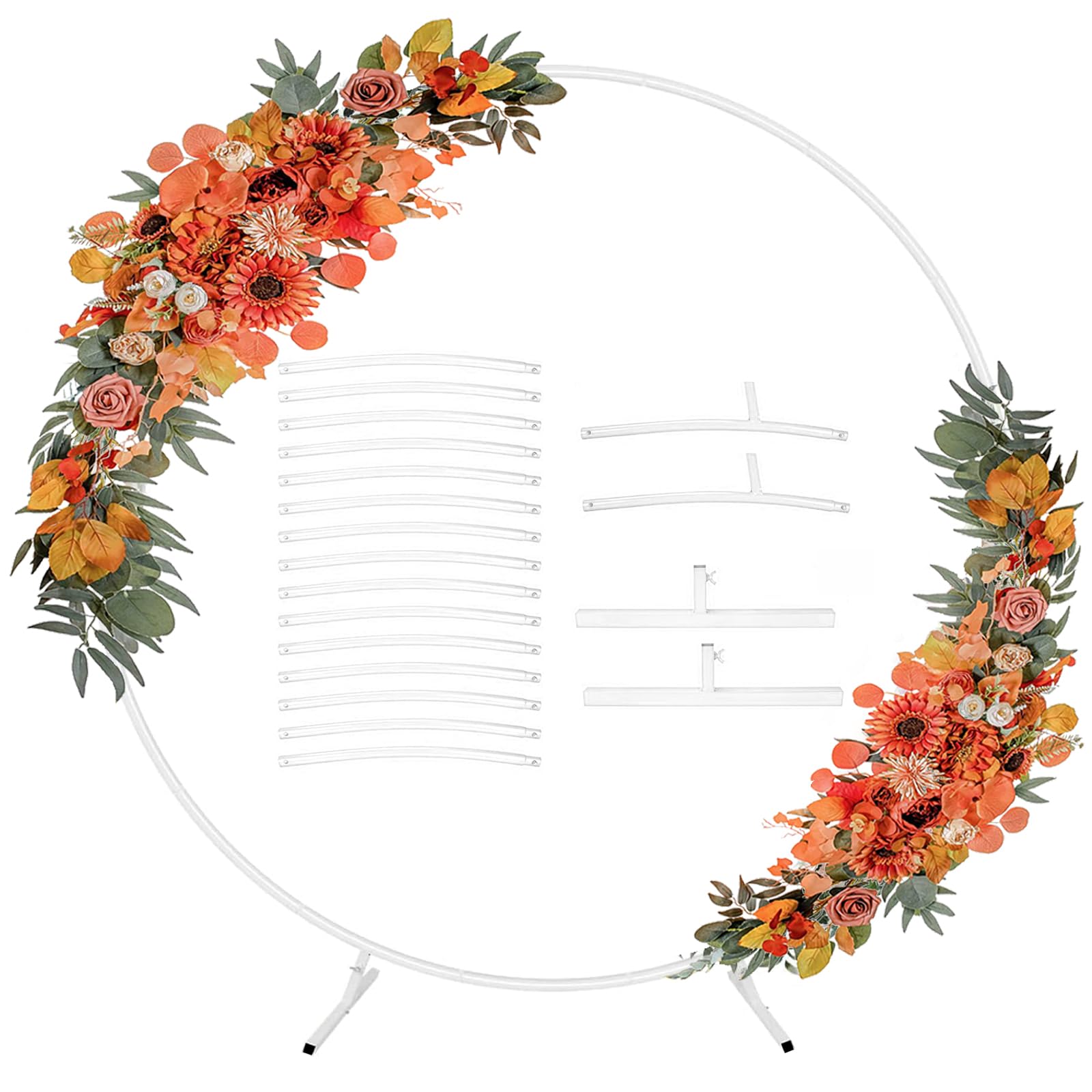 Amazon.com : JC HUMMINGBIRD Round Backdrop Stand 6.5FT Circle Balloon ...