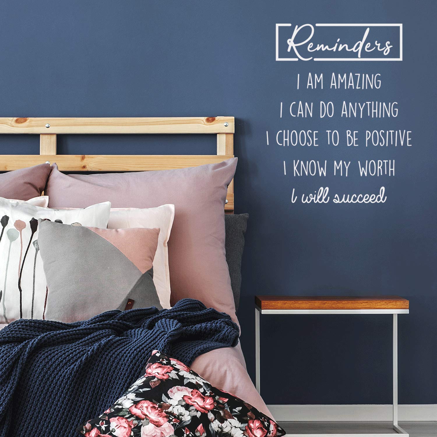 Amazon.com: Vinyl Wall Art Decal - Reminders I Am Amazing I Can Do ...