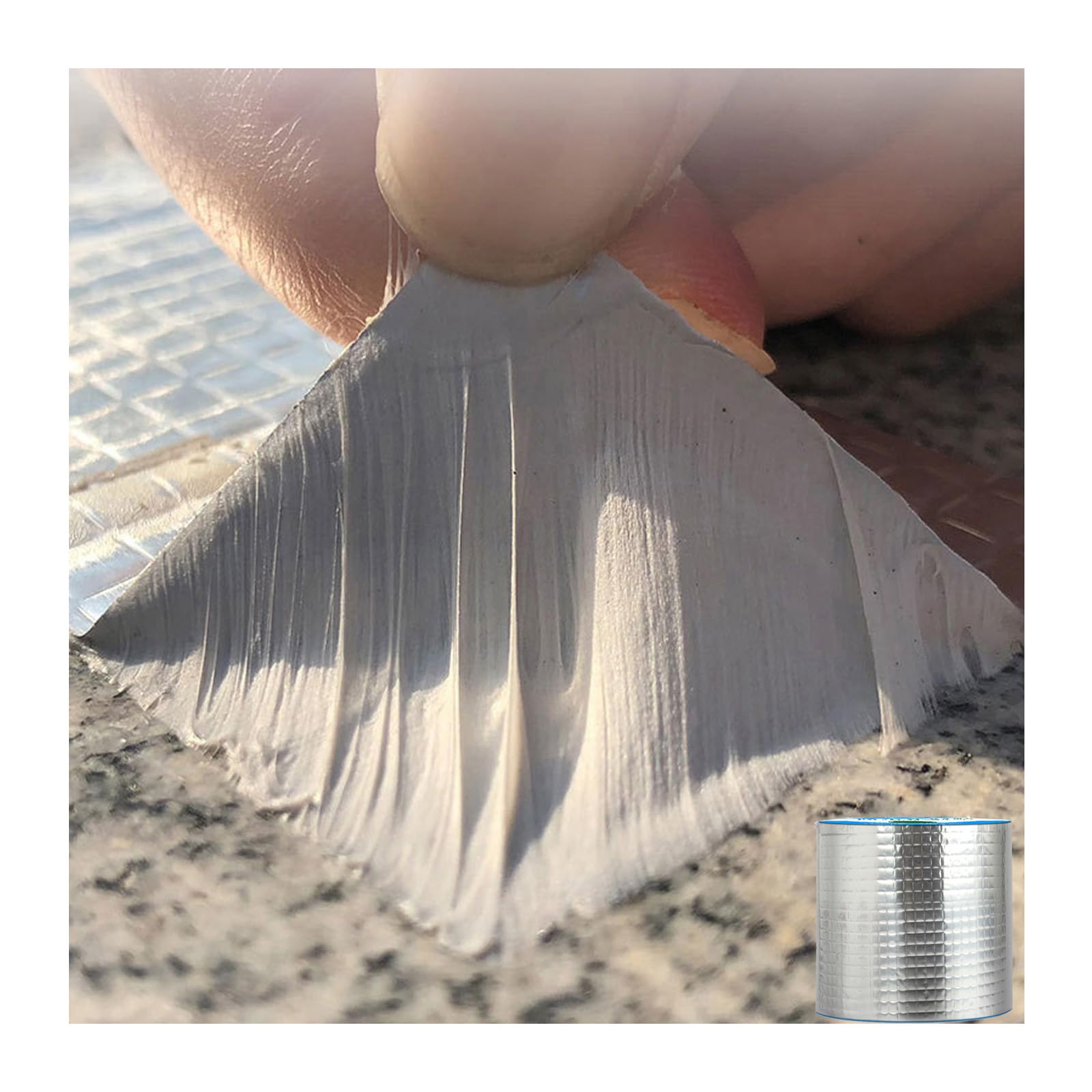 Amazon.com: Butyl Tape Waterproof Tape, Aluminum Foil Butyl Seal Tape ...