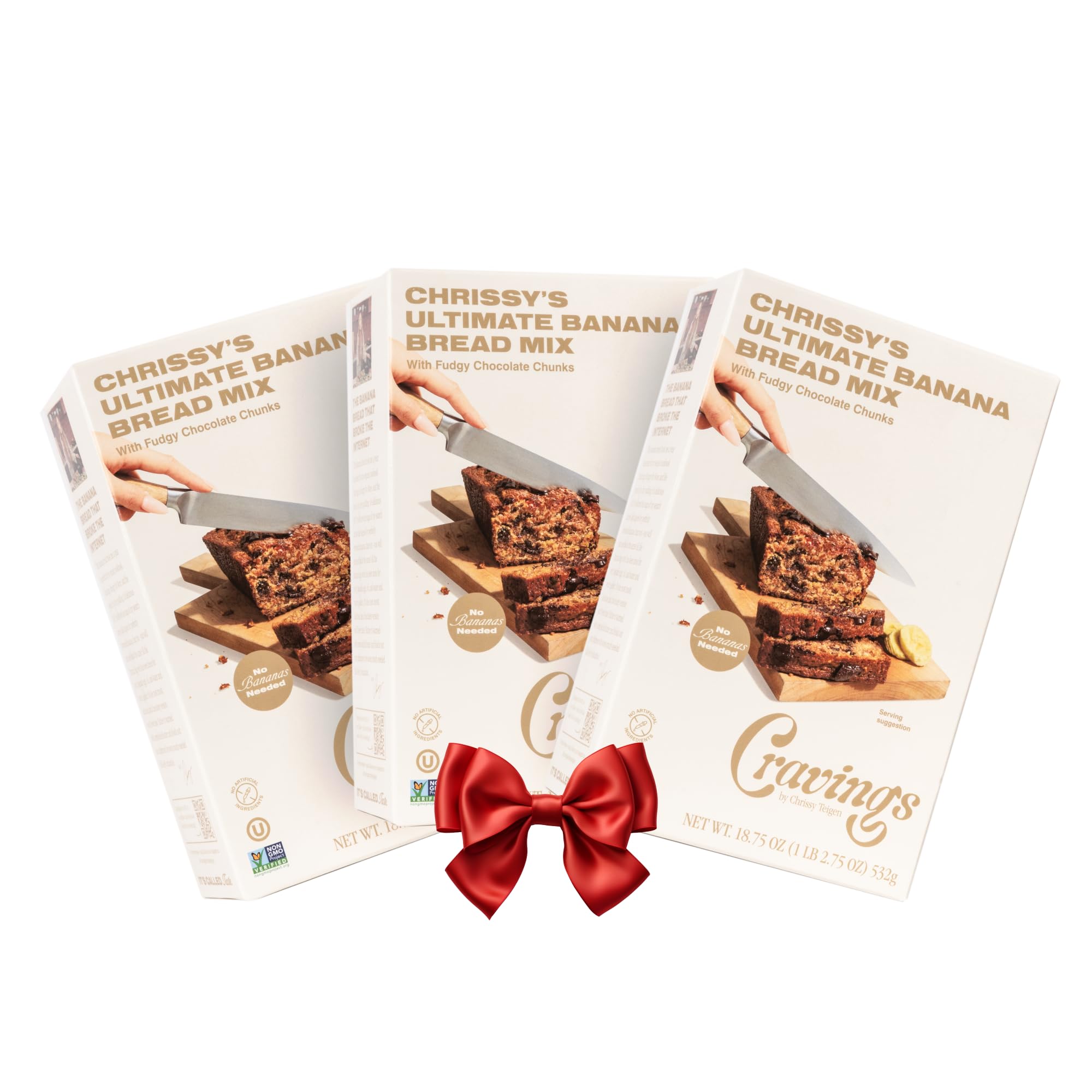 Amazon.com : Cravings by Chrissy Teigen Ultimate Banana Bread Mix, Fast ...