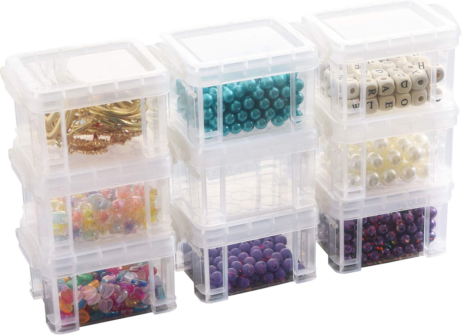Amazon.com: Clear Plastic Box - 4" Square X 2" Tall - 6 Boxes Per Pack