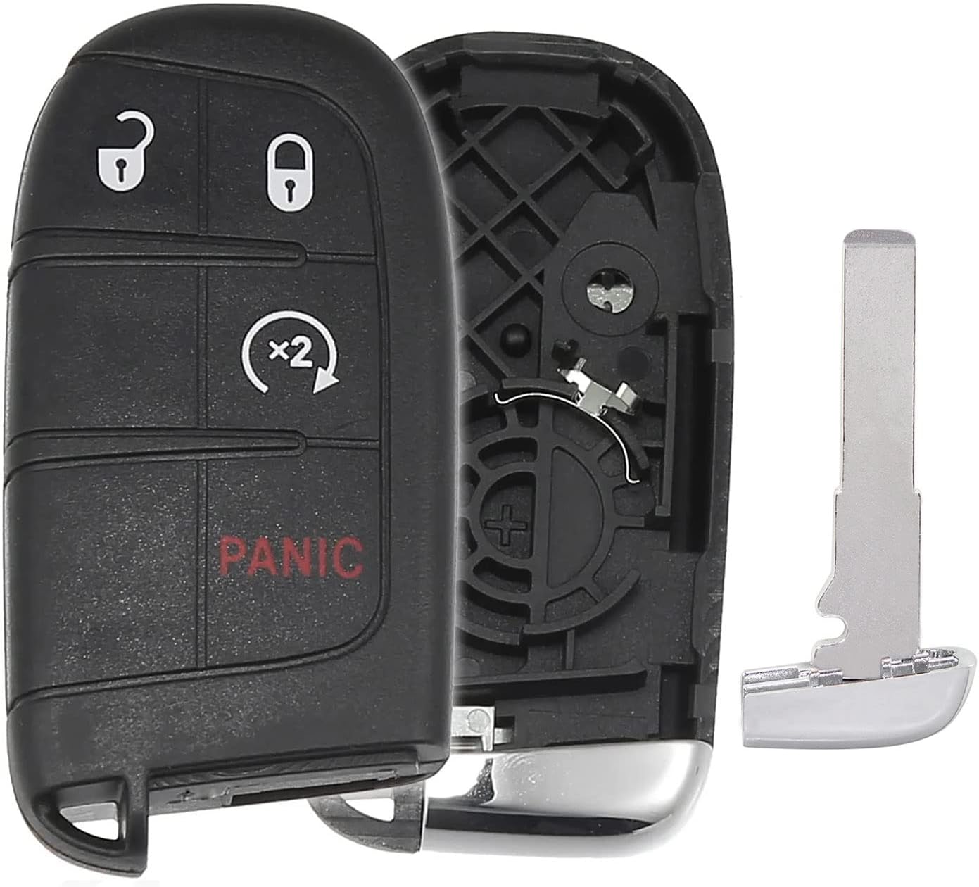 Amazon.com: USA Remote Key Fob Control 4btn Flip for 2015-2018 Jeep ...