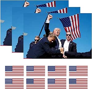 Amazon.com - Trump Shooting 2024 Sticker | Donald J. Trump July 13 ...