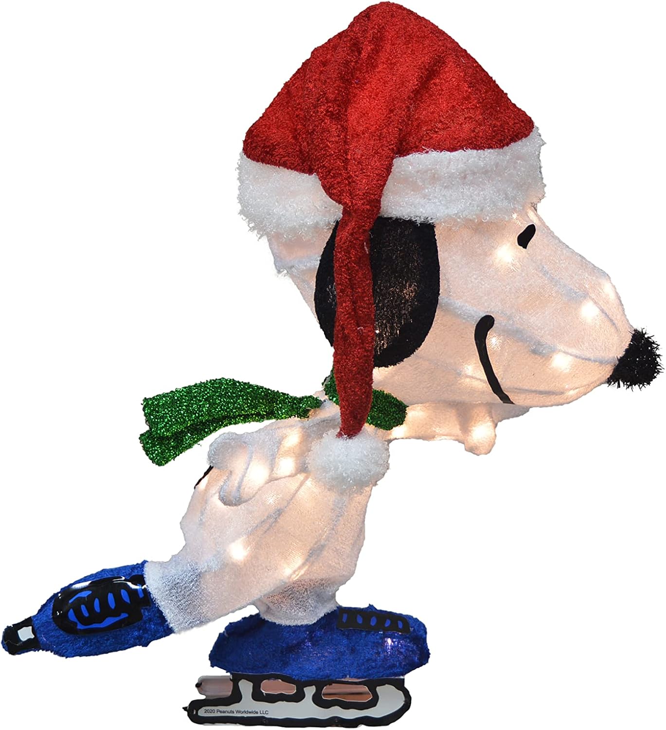Amazon.com: Peanuts 24 Inch Prelit Christmas Holiday Yard Decor 3D LED ...
