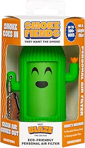 Amazon.com: Smoke Fiends Portable & Eco-Friendly Personal Air Filter ...