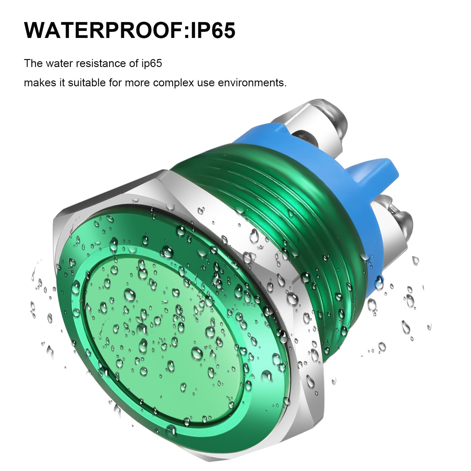 Snapklik.com : Gebildet 2pcs 16mm 3A/12V 24V 36 DC 110V 250VAC 1NO SPST ...