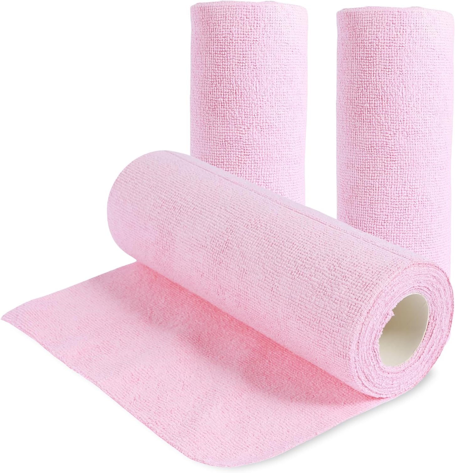 KitchLife Microfiber Cleaning Cloth Roll - Tear-Away Towels, Lint-Free ...