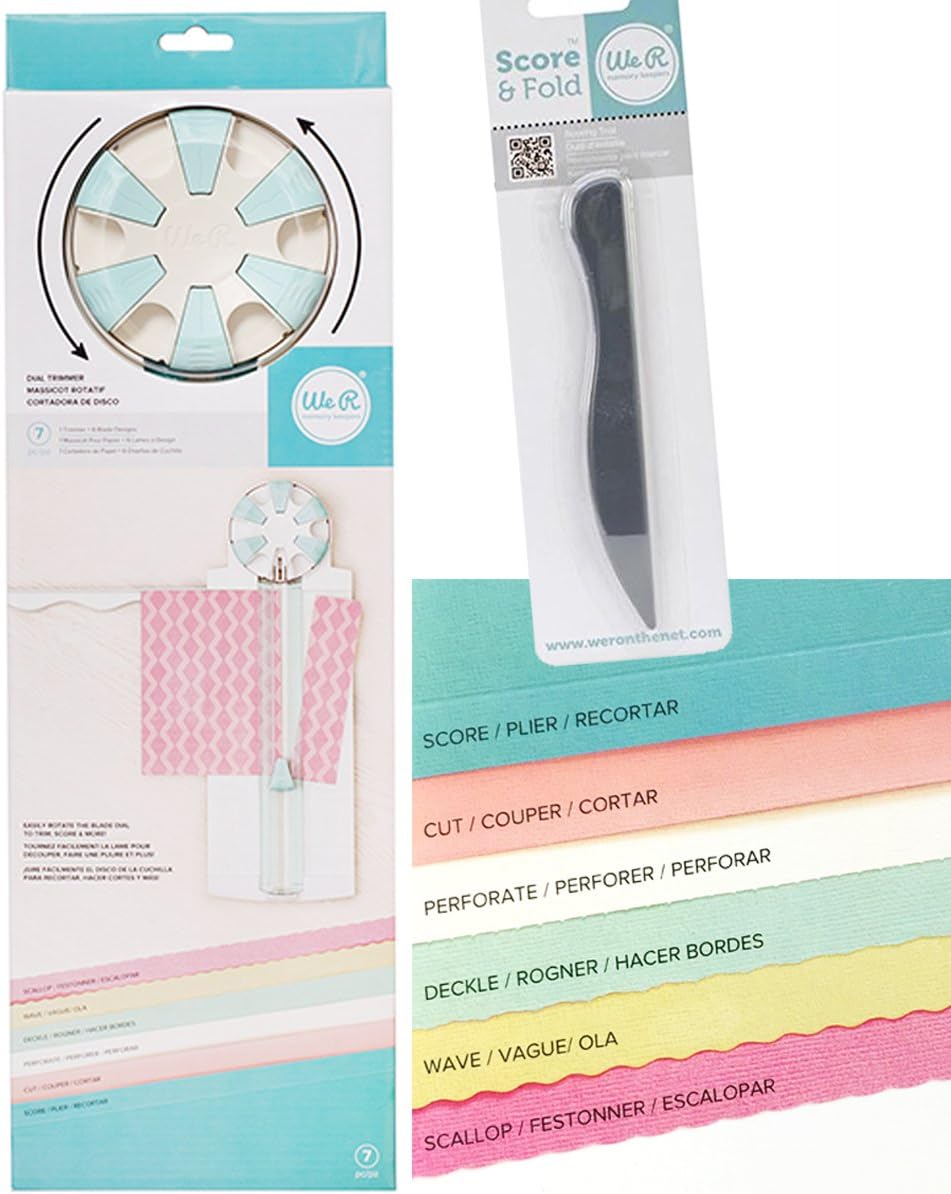 Amazon.com : We R Memory Keepers Dial Paper Perforator, Scorer, Trimmer ...