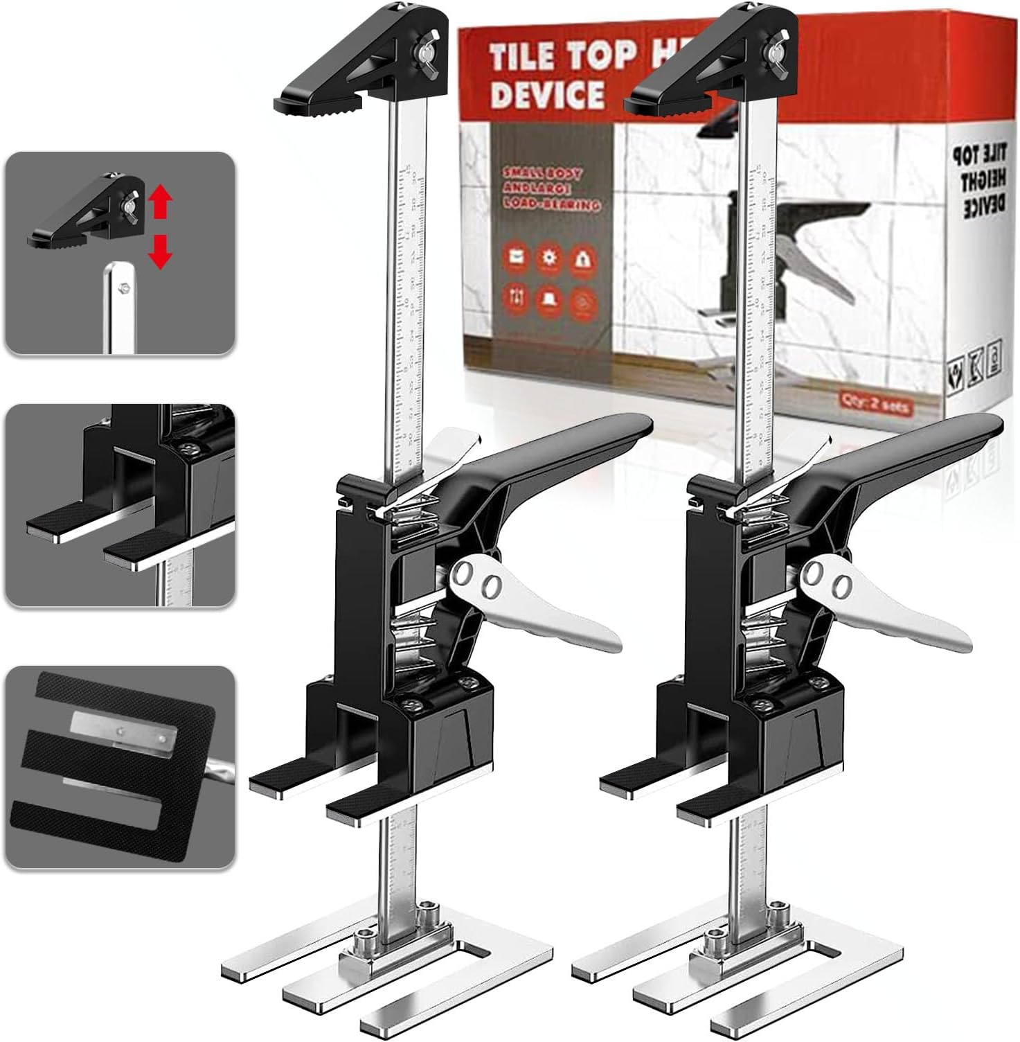 SauHandi Labor Saving Arm Jack,2 Pcs Hand Lifting Tool Jack Load ...