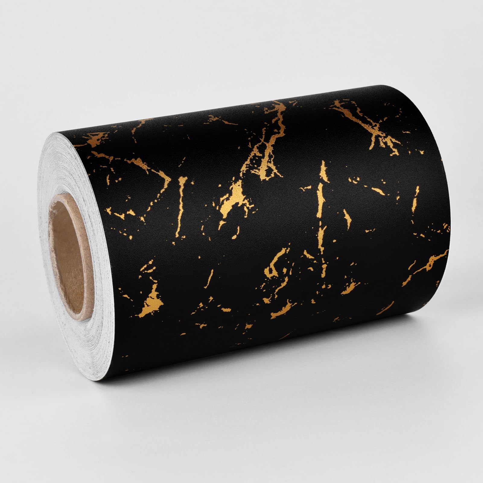 Wallercity Black/Gold Wallpaper Border Peel and Stick Removable Mirror ...