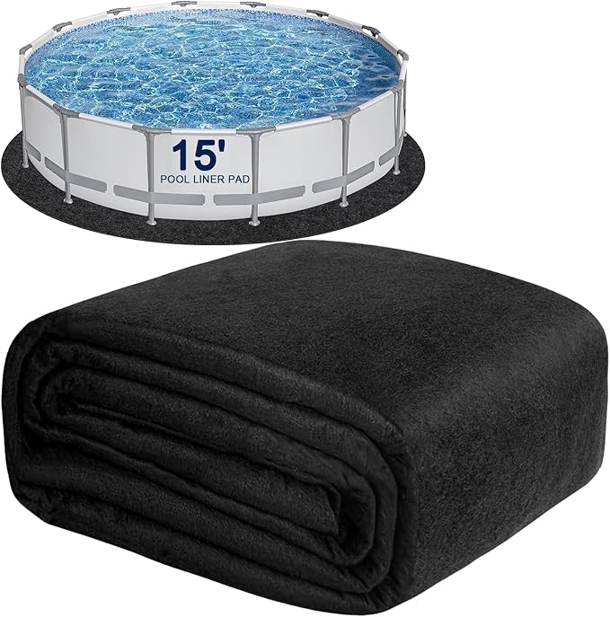 Amazon.com : Thickened Pool Liner Pad for Above Ground Swimming Pools ...